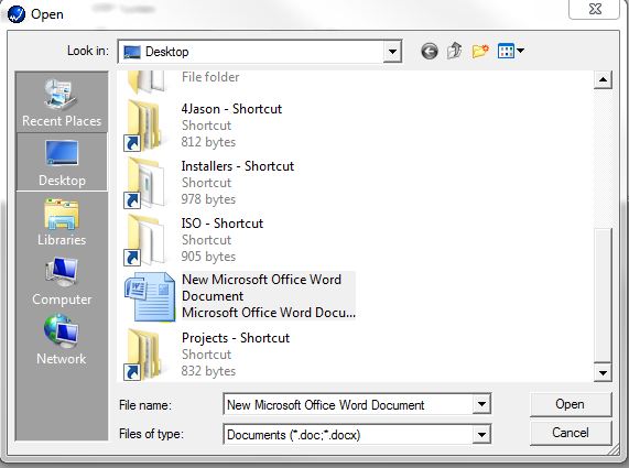 Basics – Setting filters in the OpenDialog common dialog | Customer FX